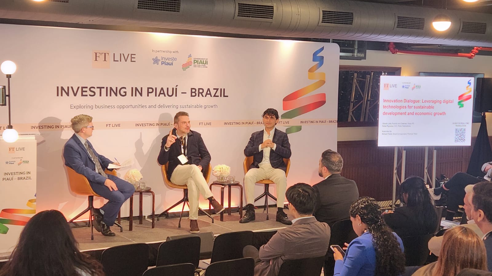 CEO da Portal palestra em evento organizado pelo Financial Times